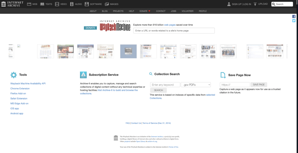 過去のウェブを探索する最強ツール：Wayback Machineの活用法 – CHOTTO NEWS